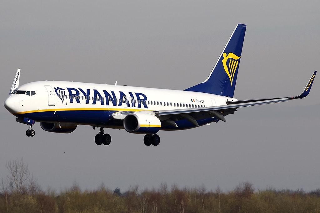 RyanAir flights only from €9.99